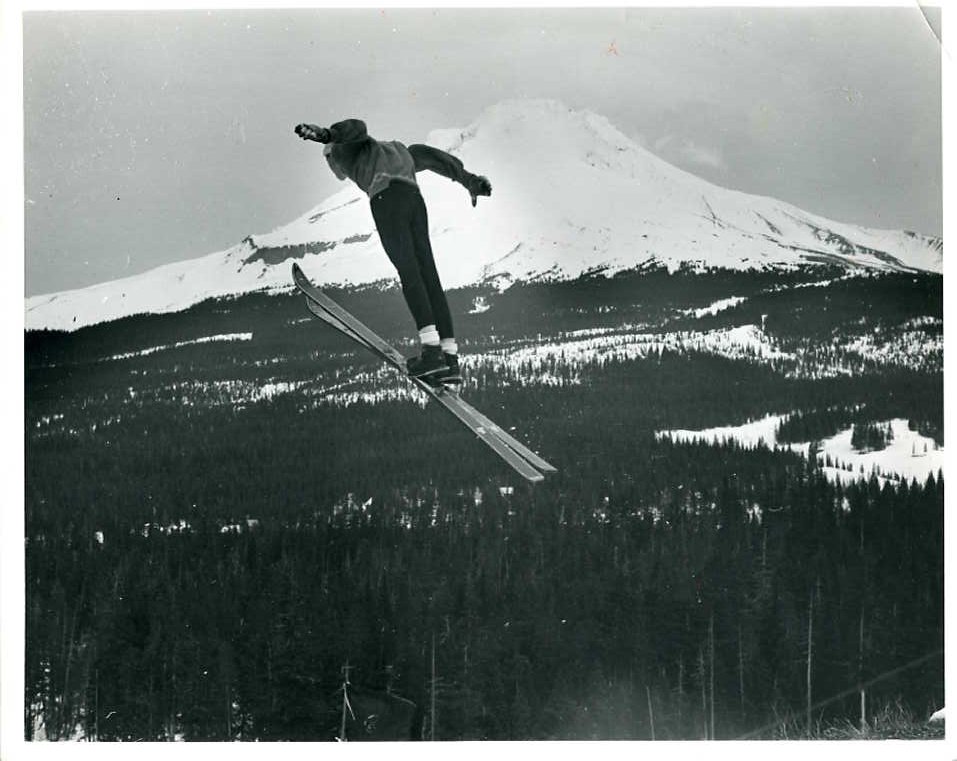 Cascade Ski Jump Hill At Multorpor 1952 Mt Hood Cultural Center Museum cascade-ski-jump-hill-at-multorpor-1952-mt-hood-cultural-center-museum
